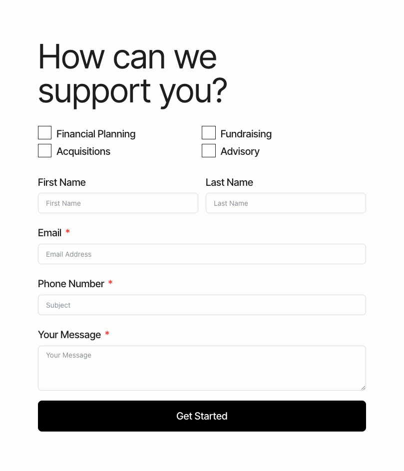 Forms – Salient Documentation